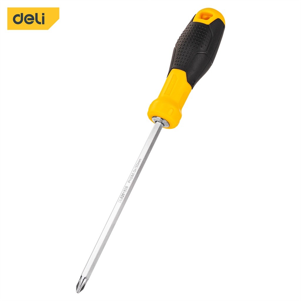 Jual Deli Interchangable Screwdriver / Obeng 2 in 1 Desain Anti-Drop ...
