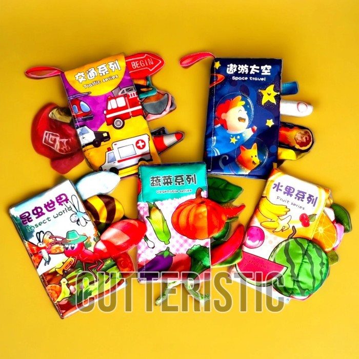 Jual Softbook Buku Bantal, Makanan Sayur Buah Planet Mobil Serangga ...