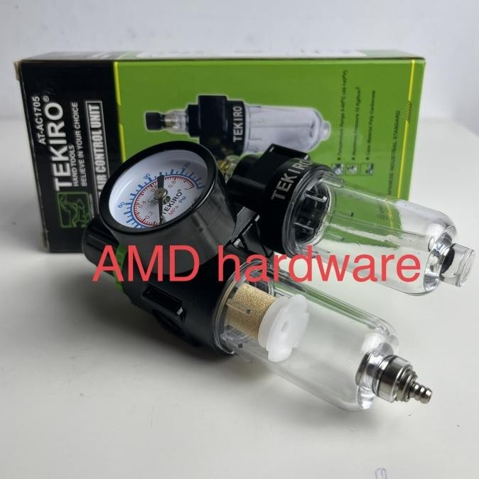 Jual AIR FILTER REGULATOR+LUBRICATOR DOUBLE Kompresor Angin ORIGINAL ...