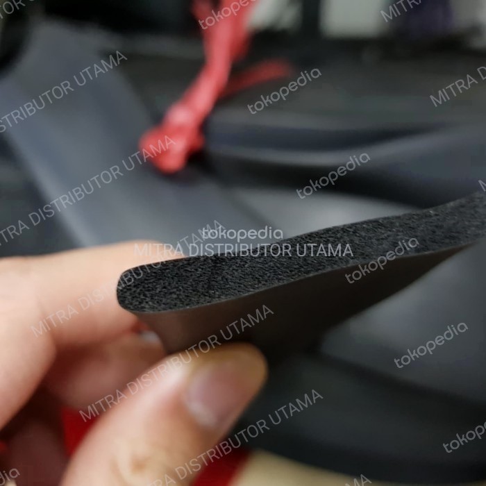 Jual Lis Sponge Rubber Strip Spon Karet Kotak 5 10 15 20 25 30 35 40 50 ...