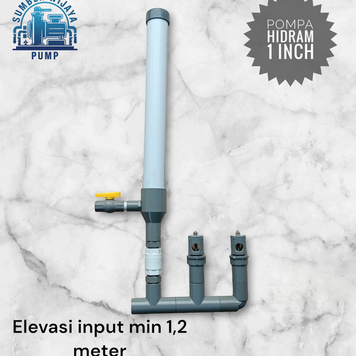 Jual Pompa hidram 1 inch double klep | Shopee Indonesia
