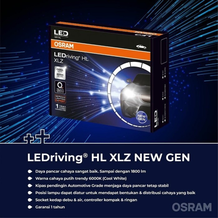 Jual Lampu Led Putih Osram Ledriving Xlz H1 H4 H7 H8 H11 H16 Hb3 Hb4 Hir2 | Shopee Indonesia