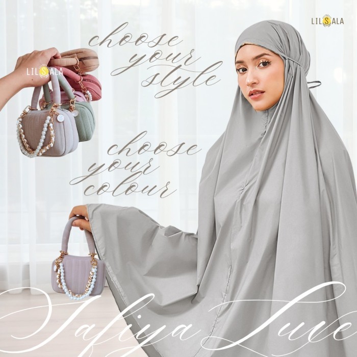 Jual Mukena Travel Safiya Luxe Premium dengan Pouch 2in1 Dewasa ...