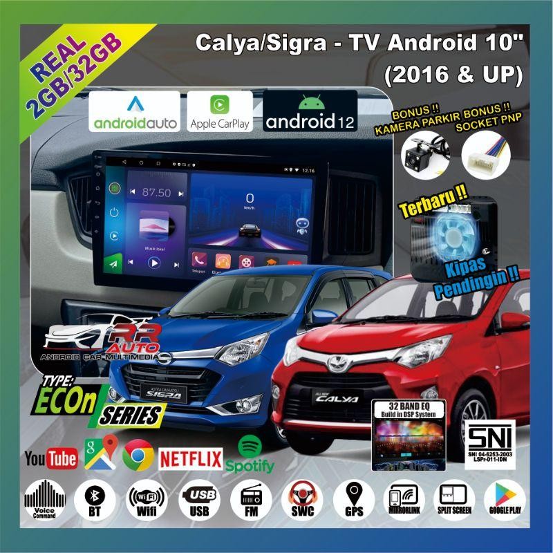 Jual Calya Sigra | Tape Tv Mobil,Headunit Android Os 11-12,2/32Gb,Apple Carplay,Androidauto,Ips ...