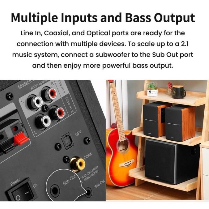 Jual Grosir Edifier R1280Db R1280Dbs R1280 Dbs R 1280 Powered Bluetooth Bookshelf Speakers ...