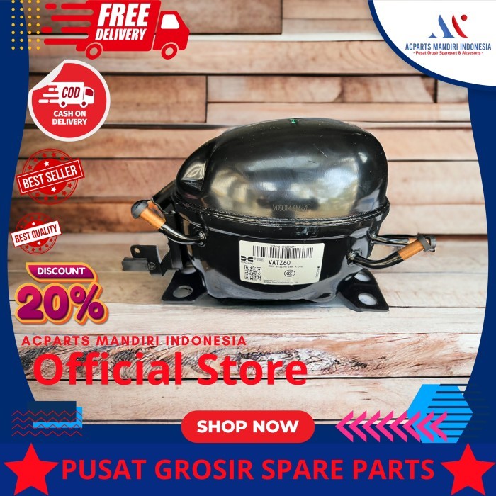 Jual Aqua Inverter Vatz60 , Kompresor Kulkas Inverter 1/5 Hp Sale ...