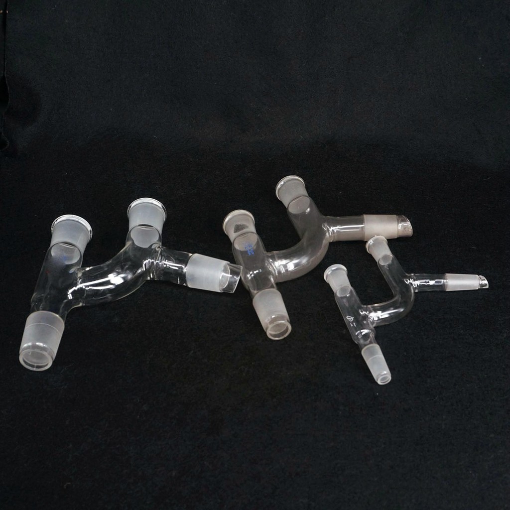 Jual Glass Distillation Adapter #10 #14 #19 #24 #29 Joint 75 Degree ...