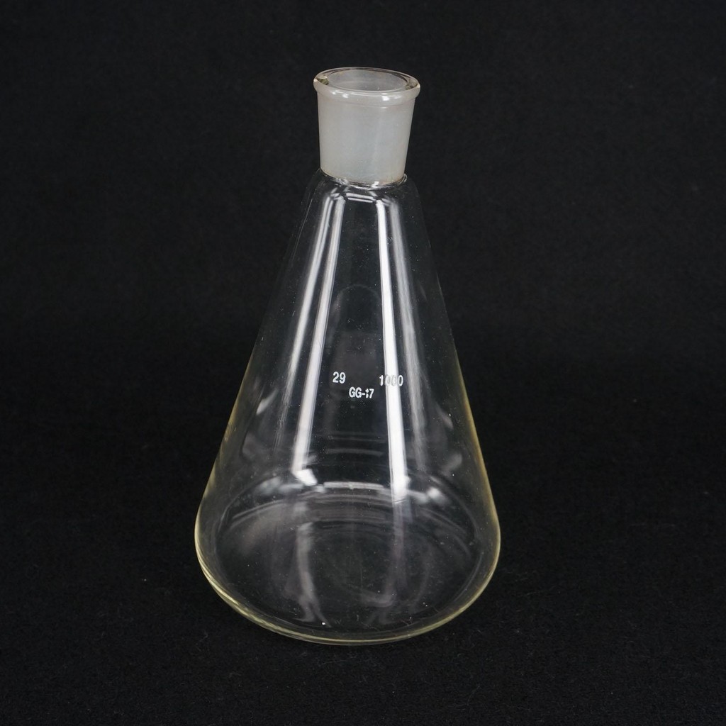Jual 1000ml Quickfit 29 32 Joint Lab Conical Flask Erlenmeyer Boro ...