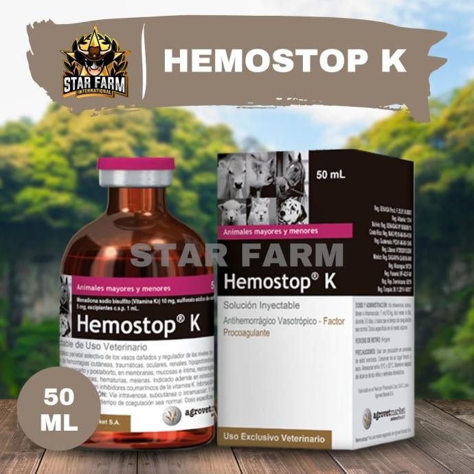 Jual HEMOSTOP K - Obat Anti Pendarahan Pada Hewan (50 ml) | Shopee ...