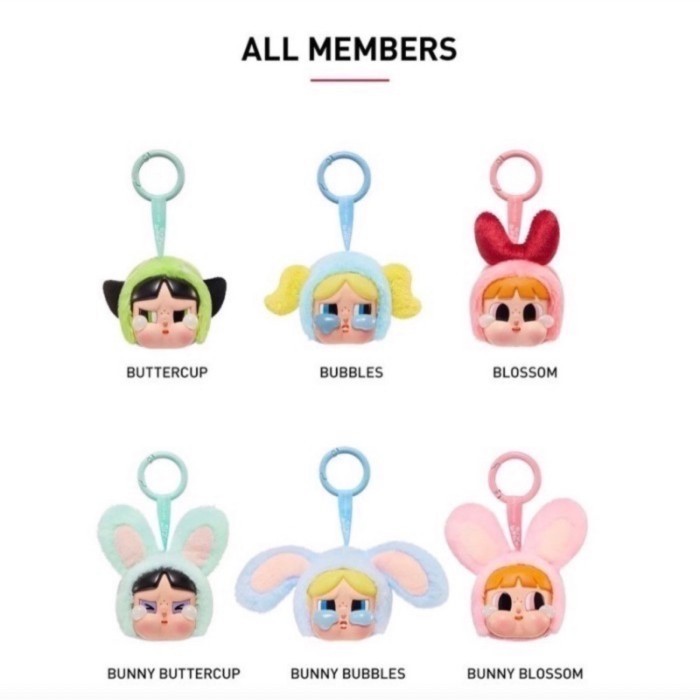 Jual Big box set isi 6 popmart original power puffs girls ppg x cry ...