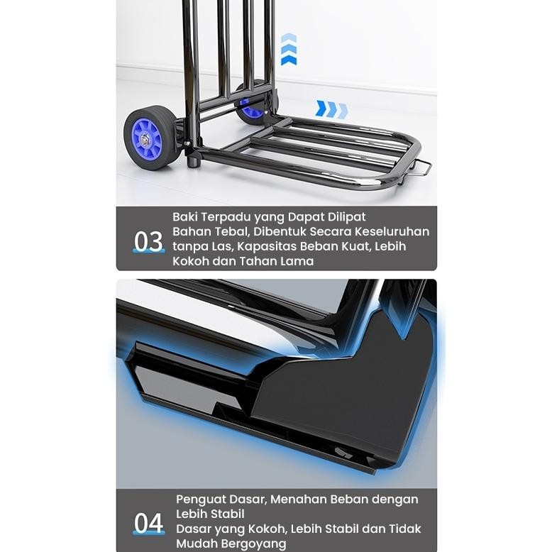 Jual Troli Lipat 100 kg / 120 kg / 180 kg Trolley Lipat Serbaguna ...