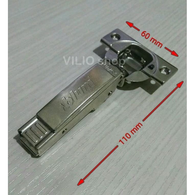 Jual BARU Engsel Sendok Lurus Hydrolic Slow Motion Soft Close BLUM ...