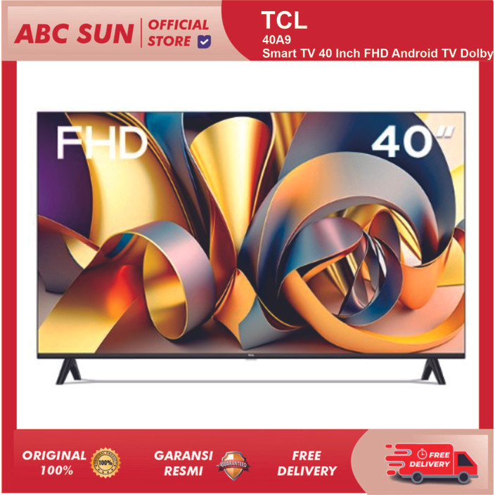 Jual Tcl 40A9 Led Tv 40 Inch Fhd Ready Android Tv Android Tv Dolby ...