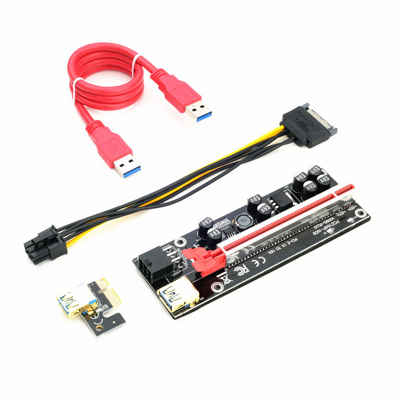 Jual VER009S Plus PCI-E Riser Card 009s Plus PCI Express Riser Adapter ...