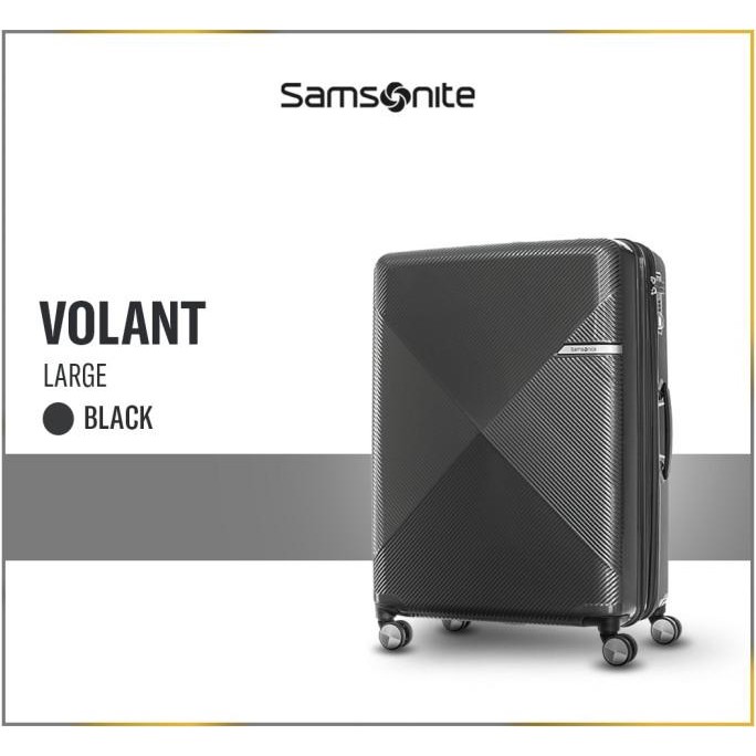 Jual Samsonite Koper Hardcase Volant Large 28 Inch - Black | Shopee ...