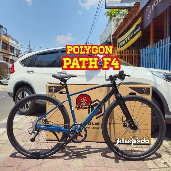 Jual Sepeda Hybrid POLYGON PATH F4 | Shopee Indonesia