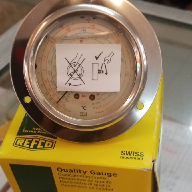 Jual Pesan Now Ya Pressure Gauge R 22 High Mr-305-Ds-Multi (Model Payung) | Shopee Indonesia