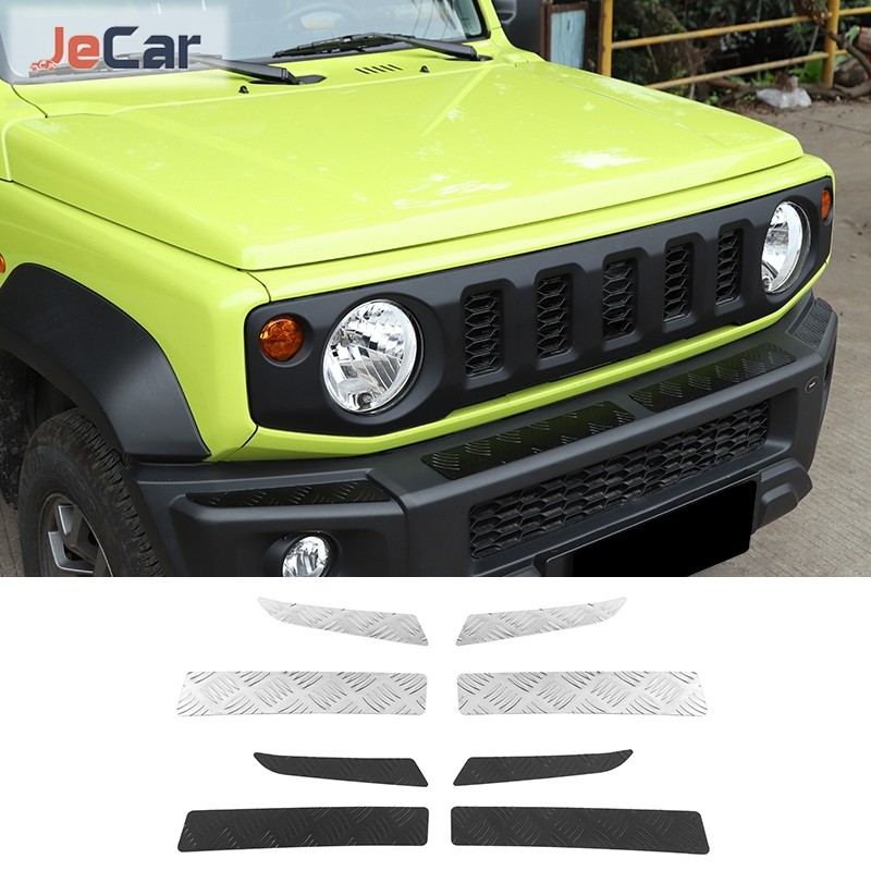 Jual Aluminum Alloy Car Front Bumper Decoraion Sticker | Shopee Indonesia