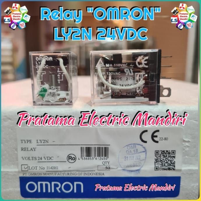 Jual Promo OMRON ORIGINAL Relay LY2N 24VDC 24V 10A 8 Pin COD | Shopee Indonesia
