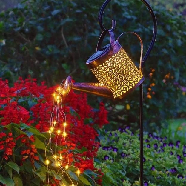 Jual Lampu Led Teko Antik Dekorasi Taman Kolam Ikan Unik Tenaga Panel ...