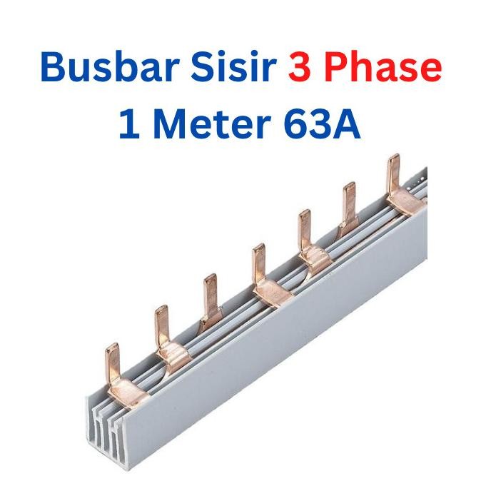 Jual TERMURAH - FORT Busbar Sisir Jumper MCB Panel 3 Phase 3P 1 Meter ...