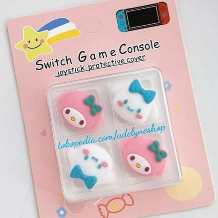 Jual Thumb Grips Sanrio/Pixar/MixCartoon for Nintendo Switch v1v2/Lite ...