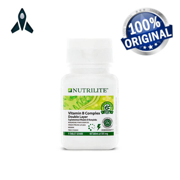 Jual Amway Nutrilite Vitamin B Complex Double Layer Authentic Ori ready ...