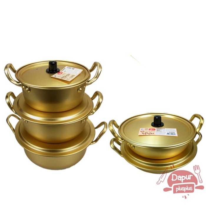 Jual PANCI RAMYUN / RAMYEON / RAMEN KOREA PANCI POT GOLD KOREA 14-20CM ...