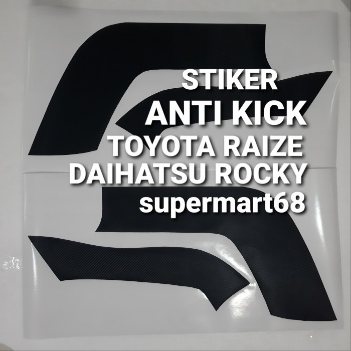Jual Jual Stiker Anti Kick Toyota Raize / Daihatsu Rocky 2020-2022 ...