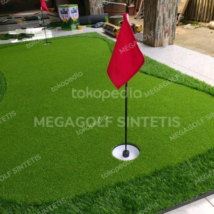 Jual Hole Cup Lapangan Mini Golf, Hole Stick Flags,Hole Cup Tiang ...