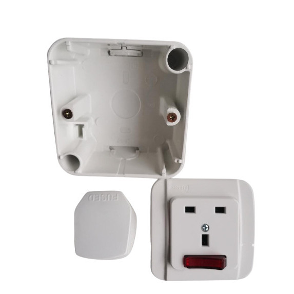 Jual Jual 1Set Steker Colokan AC kaki 3 Stop Kontak inbow outbow IB OB ...