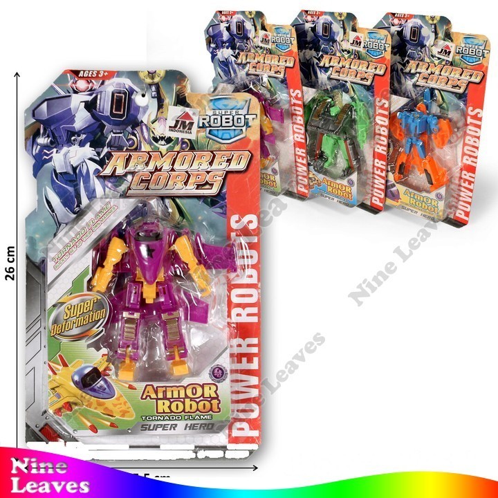 Jual Mainan Robot Deform Armored Corps 1 Set 3 Model Mainan Robot ...