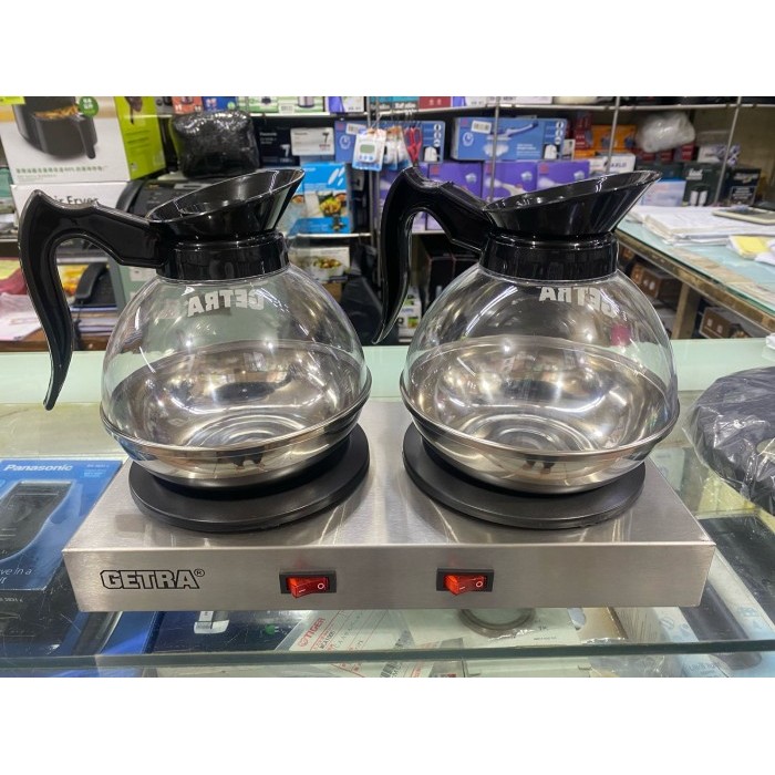 Jual Getra Coffee/Tea Warmer (Mesin Penghangatkopi/Teh) Include 2 Teko ...