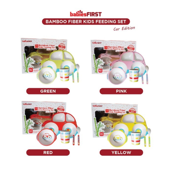 Jual Babiesfirst Bamboo Tableware Set (tempat makan) | Shopee Indonesia