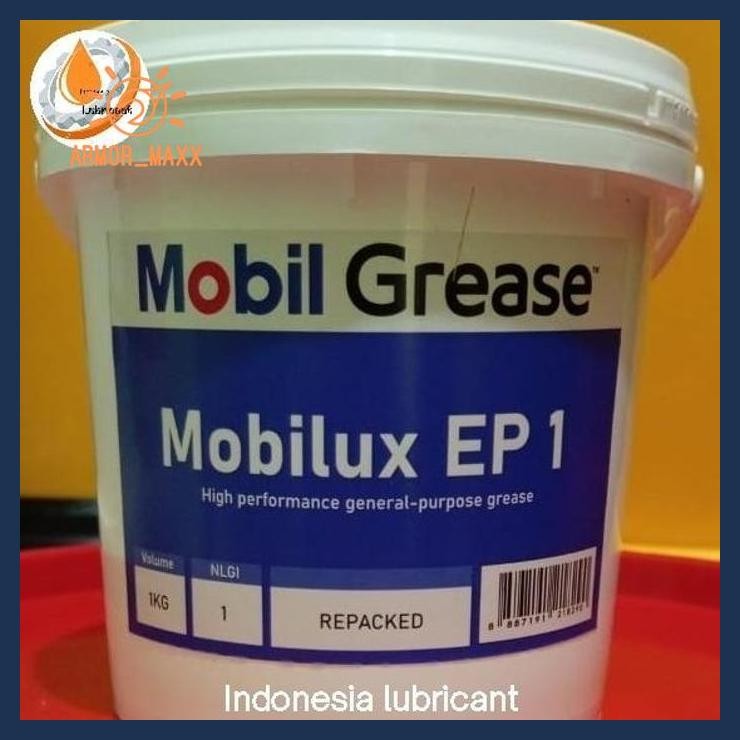 Jual Mobilux Ep 1 Multipurpose Grease Nlgi 1 Pail 1Kg | Shopee Indonesia