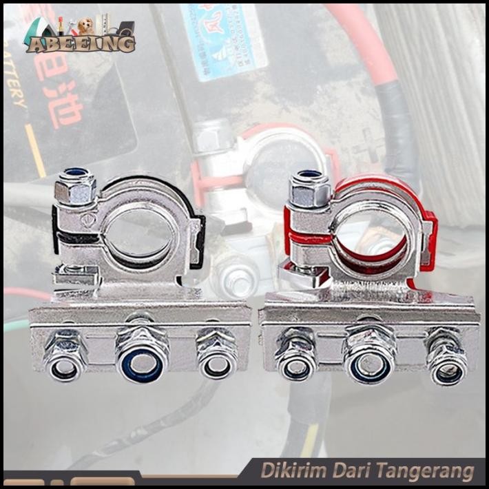 Jual 1 Pasang Kepala Aki Klem Aki Terminal Accu Mobil Universal ...