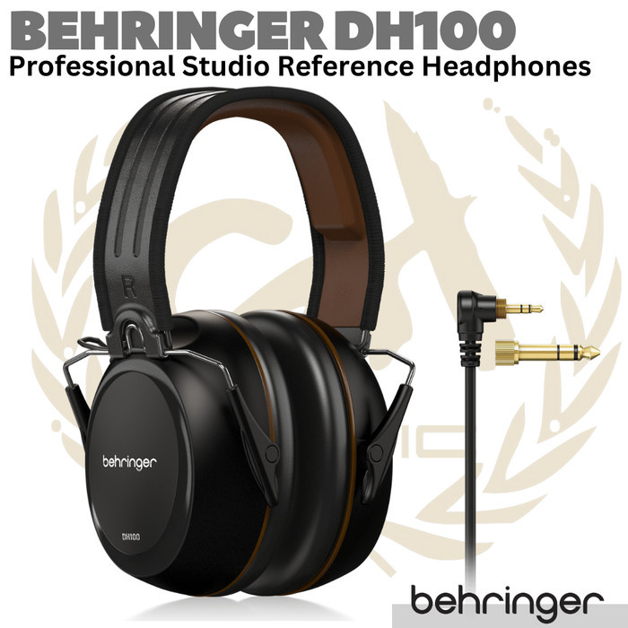 Jual BEHRINGER DH100 Professional Studio Reference Headphones Drummer ...