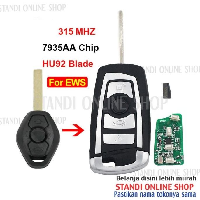 Jual Remote Kunci Lipat Bmw E46 E53 E60 Model Flip Key F30 Immobilizer ...