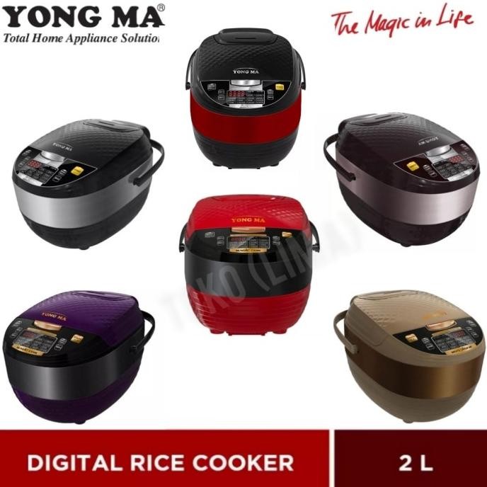 Jual Magic Com / Rice Cooker Yongma Smc-8027 Kapasitas 2 Liter 400 Watt ...