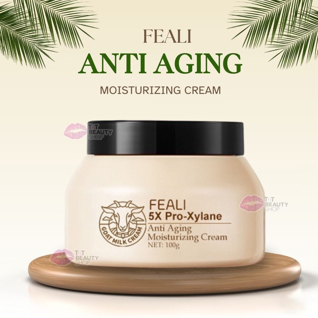 Jual FEALI Moisturizer Cream and Goat Milk Anti-Aging Pelembab Wajah ...