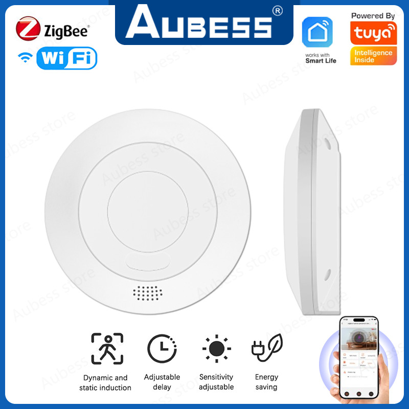 Jual Tuya ZigBee Wifi 5.8/24G MmWave Radar Human Presen Motion | Shopee Indonesia