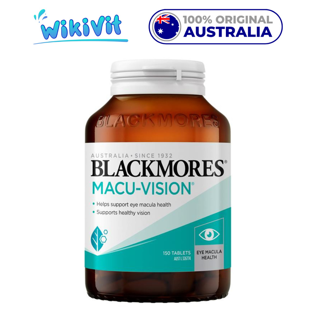 Jual BLACKMORES Macu Vision 150 Tablets - ORIGINAL AUSTRALIA / Macu ...