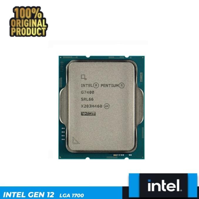 Jual INTEL PENTIUM GOLD G7400 | Processor Gen 12 LGA 1700 TRAY | Shopee ...