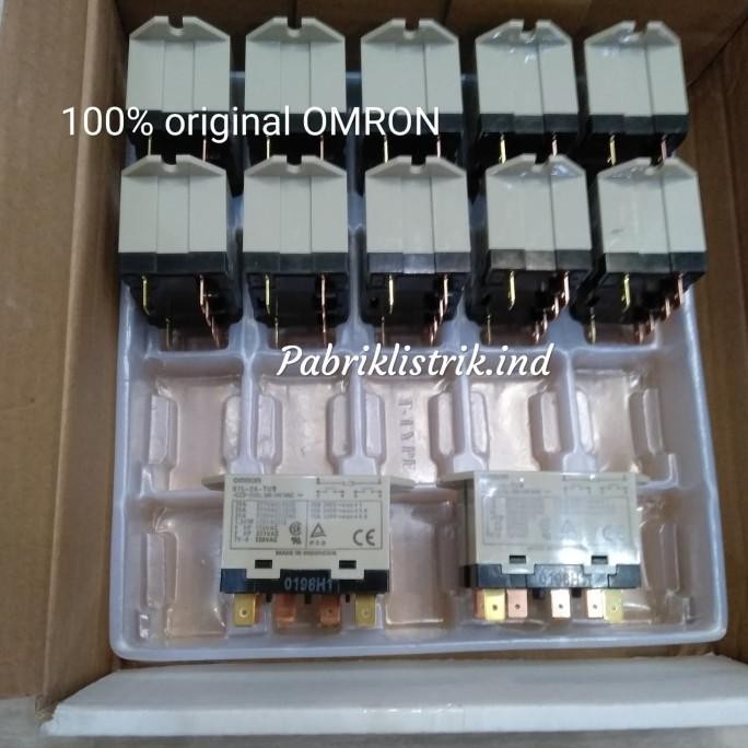 Jual Promo Relay G7L 2A TUB 25A coil 220v AC Omron original spare part AC Daikin COD | Shopee ...