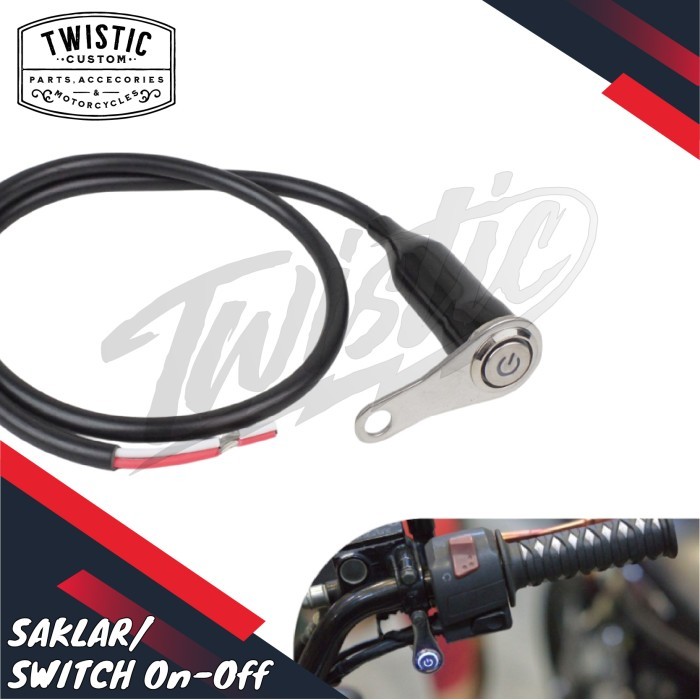 Jual Saklar Switch ON OFF Selfix Lampu LED Motor Custom Tambahan ...