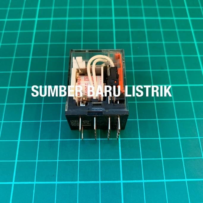 Jual Promo Relay Omron MY4N-GS 12VDC 24VDC 220VAC Original COD | Shopee Indonesia