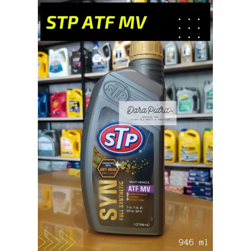 Jual Paket Ganti Oli Matic + Flushing + 8 Liter ATF STP MV Berkualitas ...