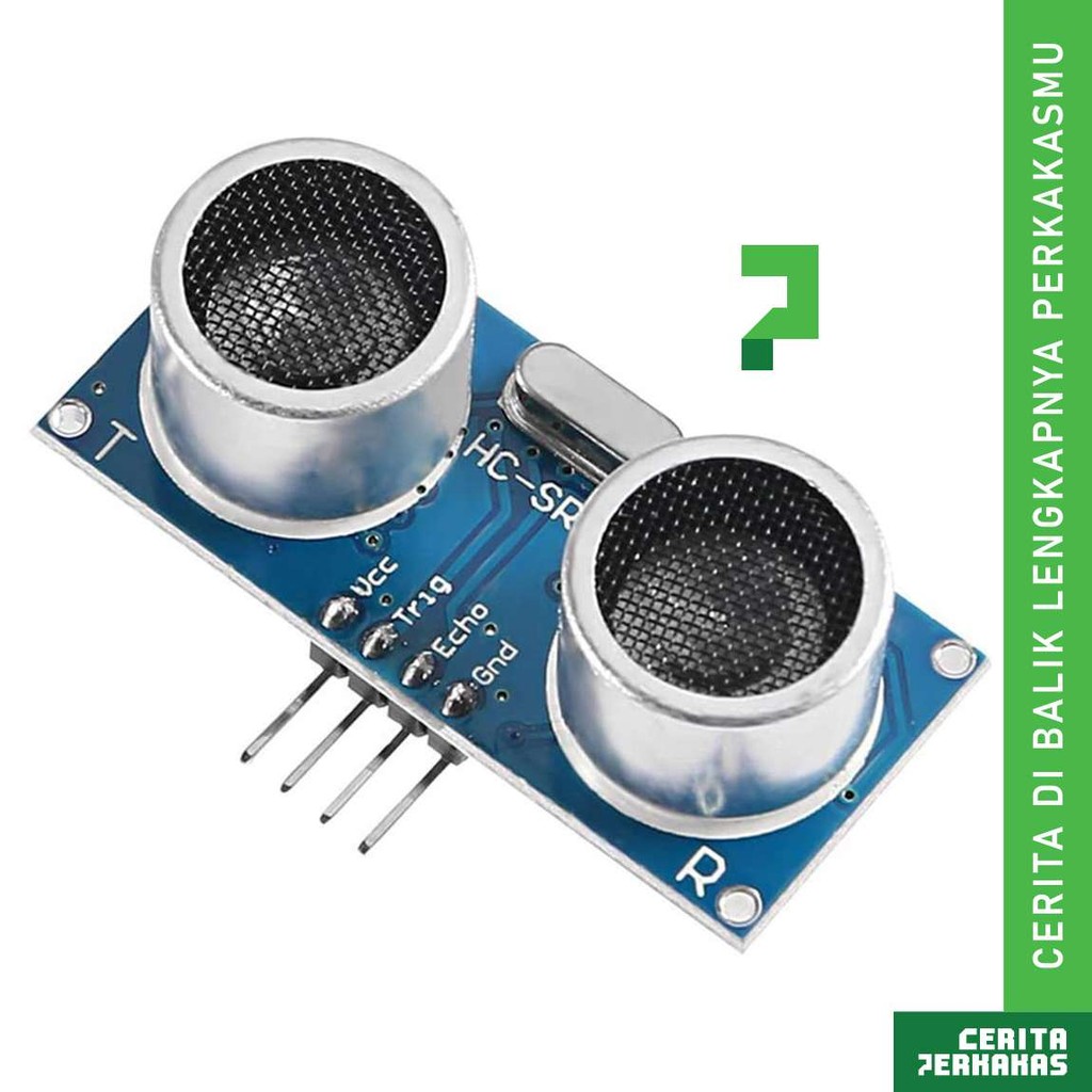 Jual Ultrasonik Sensor CP / HC-SR04 Mengukur Jarak Range Finder ...