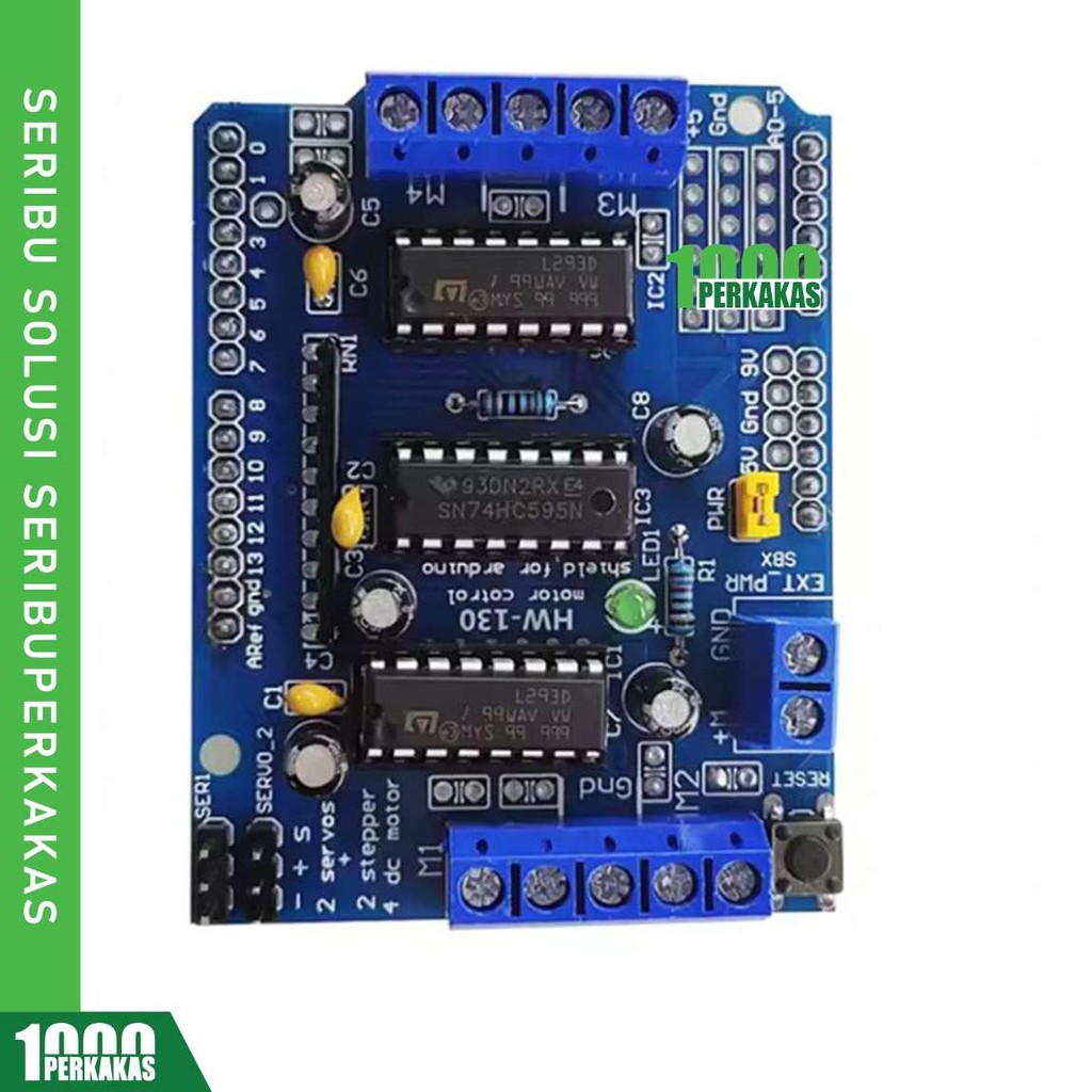 Jual 1P Driver Motor Shield L293D / Drive Expansion Board Arduino H ...