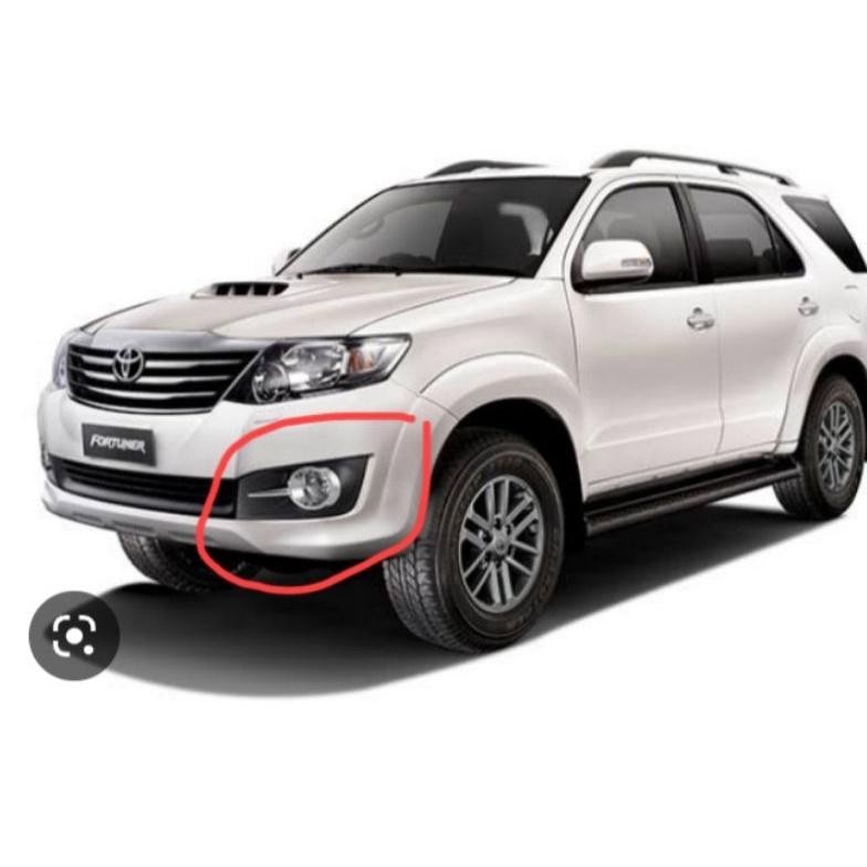 Jual cover foglamp Toyota fortuner 2012-2015 original | Shopee Indonesia